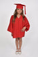 Child's Graduation Cap & Gown Set | Kindy & Preschool Kids Sizes